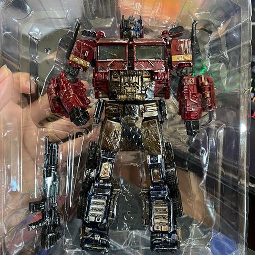 Jual Figure Transformers Optimus Prime Dark Commander Metal Version YS ...