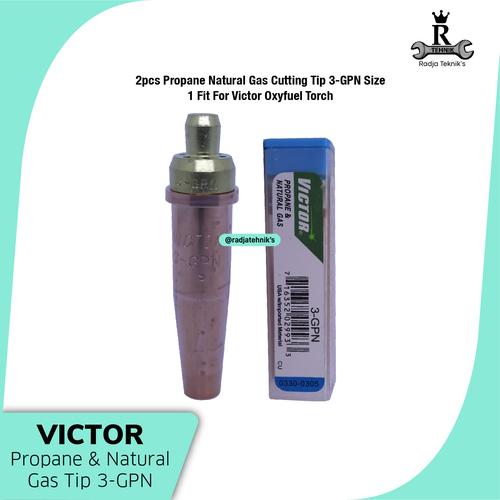 Jual Victor Cutting Tip No. 3-GPN \ Nozzle Propan Natural Gas 3-GPN ...