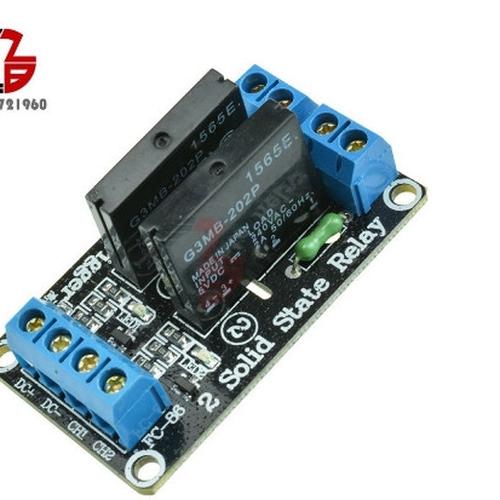 Jual 2 Channel OMRON SSR High Level Solid State Relay SSR Module ...