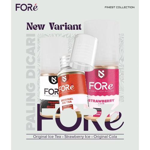 Jual Liquid Fore Salt 25mg(Original Cola, Original Ice Tea, Strawberry ...