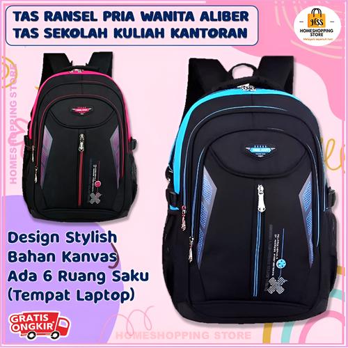 Promo Aliber Backpack Tas Ransel Pria Wanita Tas punggung laptop ...