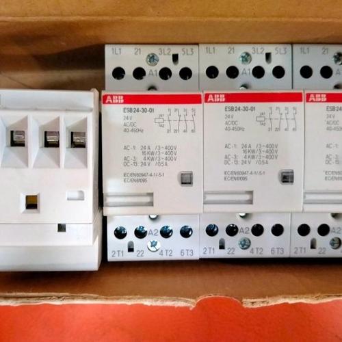 Jual Contactor Abb Dinrail Esb 24-30-01 24V Ac/Dc 40-450Hz - Jakarta Barat - Mitra Autopedia ...