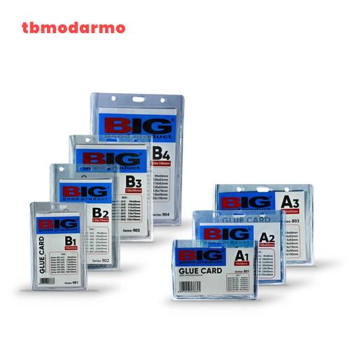 Jual 20 Pcs BIG ID Card Mika Glue Card Ukuran A1 A2 A3 B1 B2 B3 B4 ...
