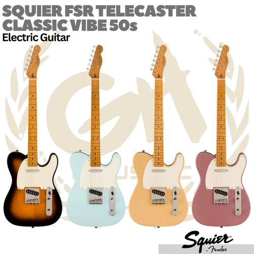 Promo SQUIER TELECASTER FSR Classic Vibe 50s Electric Guitar | Gitar ...