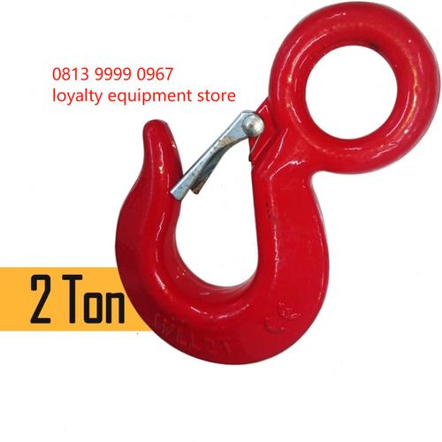Jual Cargo Hook/Hook Eye/Sling Chain Hook/Cantolan Katrol 2000kg Small ...