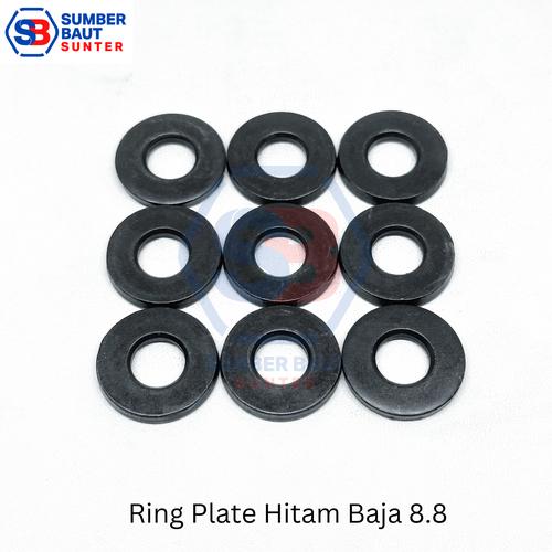 Jual M32 Ring Plat Baja Hitam 1 1/4" Washer Plate 8.8 32mm Tebal 3mm ...