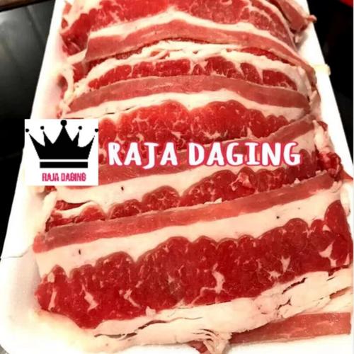 Jual USA BEEF SLICE / DAGING SAPI SLICE TIPIS @1kg - HIGH QUALITY - Jakarta Pusat - raja daging ...