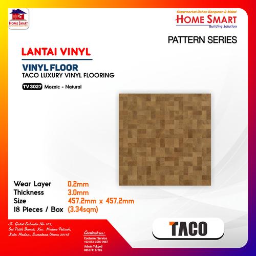 Jual TACO Lantai Vinyl 3mm - TV 3027 Mozaic Natural - Kota Medan ...