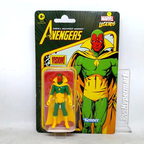 Jual Ori Marvel Legends Retro Vision Avengers 3.75 in Kenner Hasbro ...