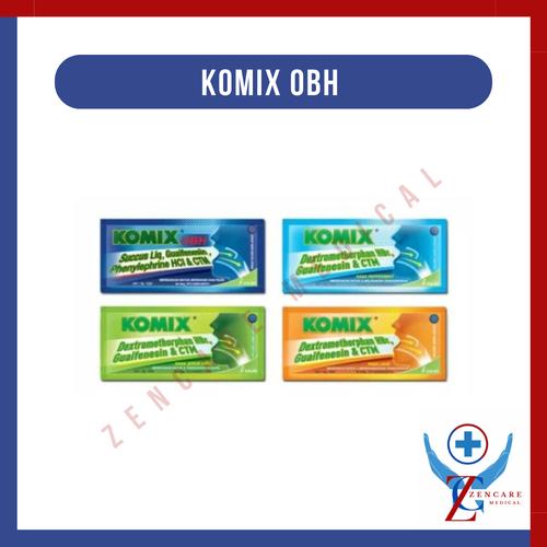 Jual Komix OBH Sachet Dewasa / Obat Batuk Dan Pilek - Sachet - Kota ...