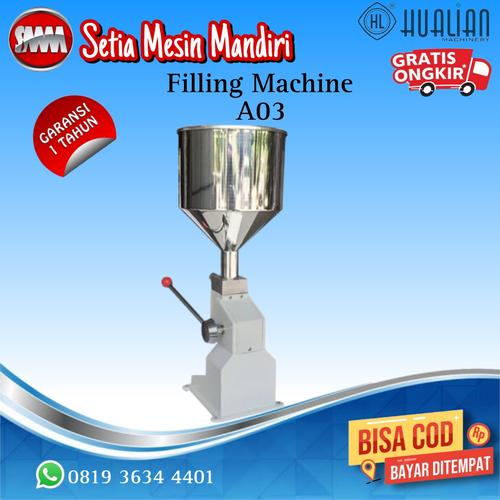 Jual Mesin Filling Paste / Filling Pengisi Cairan Pasta Cream A03 ...