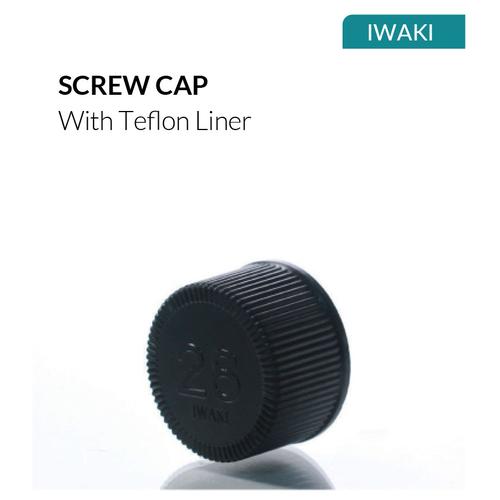 Jual SCREW CAP 24 /GCMI 410-24|Tutup Erlenmeyer with teflon Liner ...