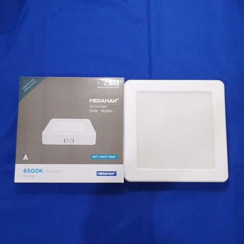Jual Lampu DownLight Panel OB/OutBow 24W LED Segi MEGAMAN - Putih ...