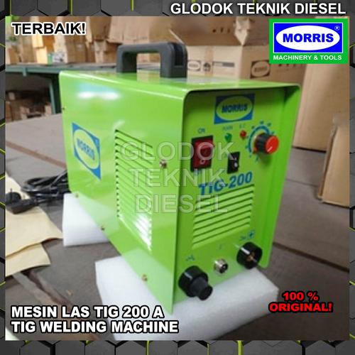 Jual Morris Mesin Las TIG 200 A Ampere 1 Phase Welding Machine TIG200 ...