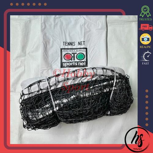 Jual Net Tenis Lapangan GTO Double Seling Baja Jaring Nylon Tennis Ball ...