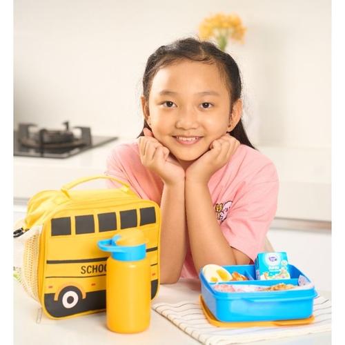Jual LUNCHBOX BUS SEKOLAH PREMIUM / LUNCH BAG SCHOOL BUS / KOTAK MAKAN ...