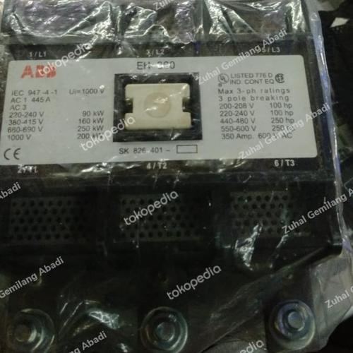 Jual Eh 300-30-11 (220Vac) (Eh300/ Eh-300), Contactor Abb - Jakarta ...