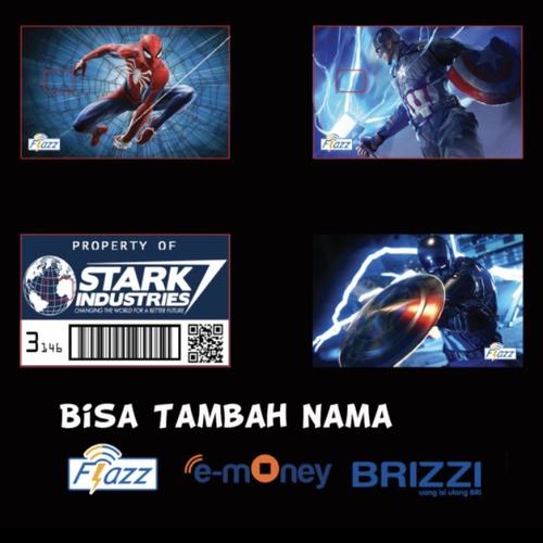 Jual kartu Flazz bca gen 2 saldo 0 gambar marvel - spiderman 1 ...