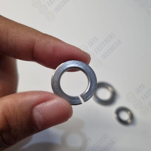 Jual RING PER M18 GALVANIS | SPRING WASHER M18 WL VER Ring Per Putih ...