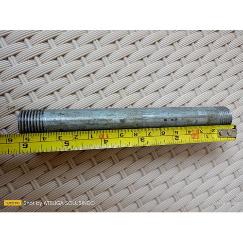 Jual jual pipa GIP 1/2 inch SNI Drat ulir 15cm, 20cm, 25cm, 30cm, 70cm ...