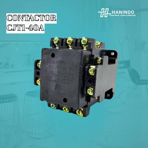 Jual CONTACTOR KONTAKTOR CJT1-40A PEOPLE 220V 380V - 380V - 380V - Kota Surabaya - HANINDO MESIN ...