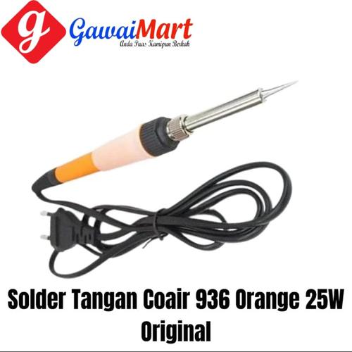 Jual SOLDER TANGAN COAIR 936 ORANGE 25W ORIGINAL - Jakarta Utara ...