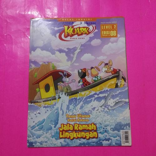 Jual Majalah Kuark komik sains jala Ramah Lingkungan Edisi 08 - Kota ...
