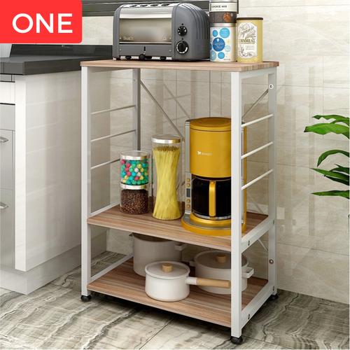 Jual Rak Bumbu Dapur Microwave Kitchen Rack Susun Minimalis Serbaguna ...
