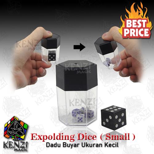 Promo Alat Sulap Exploding Dice Small Dadu Buyar Kecil - Small - Kota ...