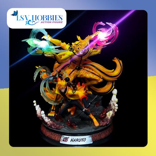 Jual Naruto Anime Figure Naruto & Kurama Action Figure Non Official ...