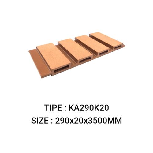 Jual Dinding Panel WPC Kayu Asri - WOOD, KA220DL25 - Jakarta Selatan ...