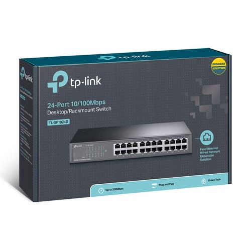 Jual TP-LINK TL-SF1024D 24-port 10/100Mbps Desktop/Rackmount Switch ...