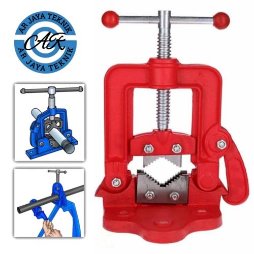 Jual pipe vice 2, 3, 4, 6 inch penjepit pipa ragum pipa catok heavy ...