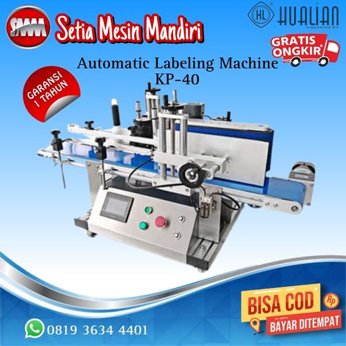 Jual Mesin Automatic Labeling Stiker Botol Tempel KP-40 HUALIAN ...