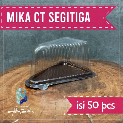 Jual Mika Kue Tart Slice Segitiga / Mika Cake Segitiga / Mika Tray ...