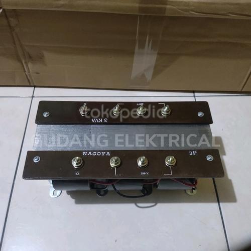 Jual Trafo Travo Step Up Down Isolasi 3 phase 380V ke 200V 3 kva ...