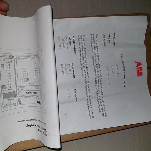 Jual Abb Relay Spau 140 C Abb Relay Synchro Check Relay - Jakarta Barat ...