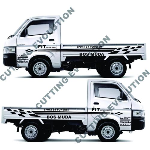 Jual Stiker cutting mobil Suzuki pick up mega carry sticker mobil cary ...