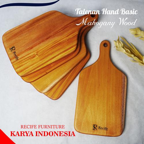 Jual Talenan Hand Basic Kayu Mahoni / cutting board kayu / asli Jepara ...