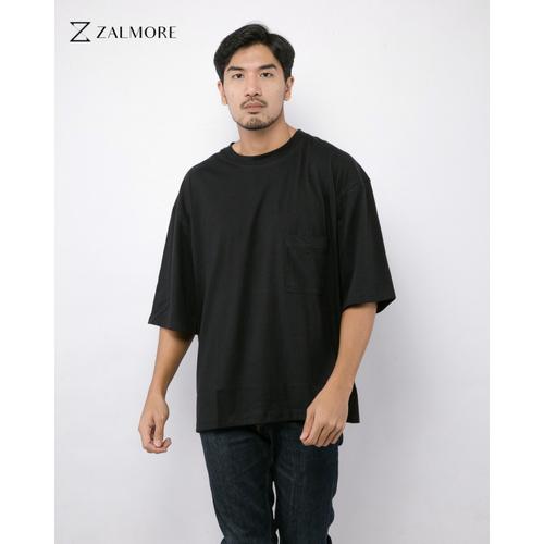 Promo Zalmore Oversize T-Shirt Premium Cotton - Kaos Oversize Unisex ...