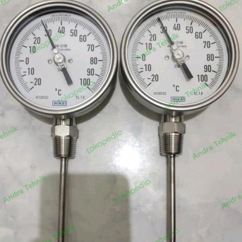 Jual Wika Temperature Gauge size 4 inch Range minus 30 - 70C stik 10 cm ...