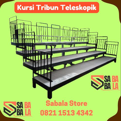 Jual kursi tribun penonton teleskopik fiberglass - Kota Bogor - SABALA ...