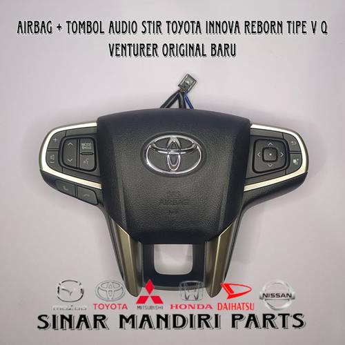 Jual Tombol Stir + Airbag stir Toyota Innova Reborn Original baru ...