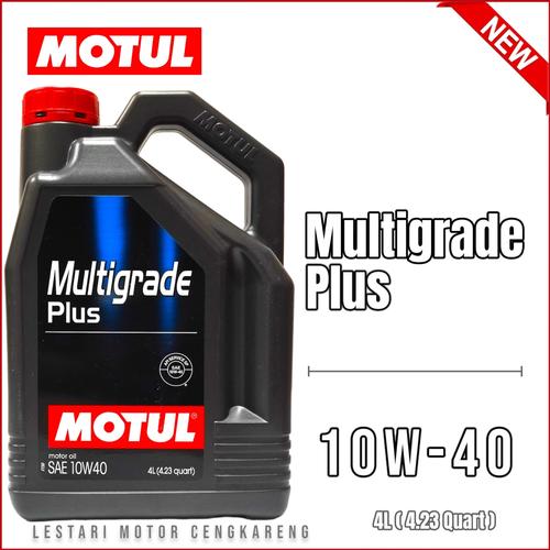 Jual OLI MESIN MOTUL MULTIGRADE PLUS SAE 10W40 API SP 4L 100% ASLI - Jakarta Barat - Lestari ...