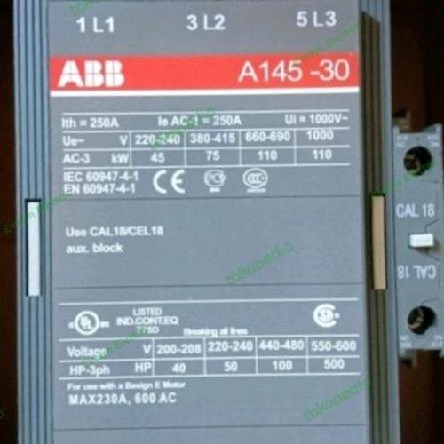 Jual Abb A145-30 250A 110V, 220V - Jakarta Barat - Mitra Autopedia Nusantara | Tokopedia