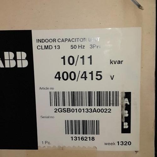 Jual Abb Clmd 13 E Capacitor Bank 10 11 Kvar 400 415V 50 Hz 3 Ph ...