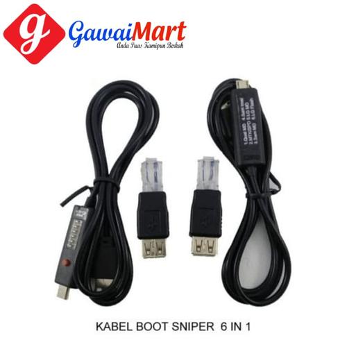 Jual KABEL BOOT SNIPER 6 IN 1 - Jakarta Pusat - Gawai Mart | Tokopedia