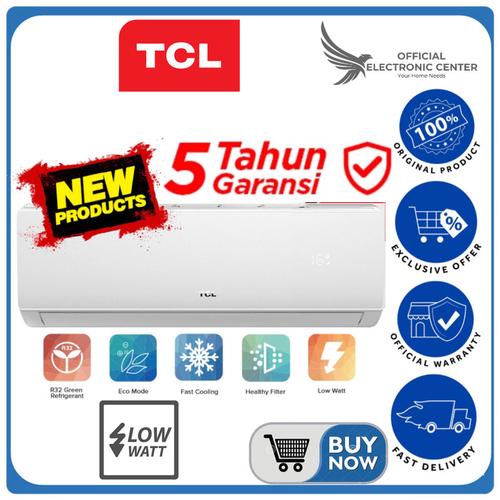 Jual TCL AC STANDARD 1/2 PK TAC05CSD TAC-05CSD 05 SUPER LOWWATT AUTO REMIND - UNIT SAJA - Kota ...