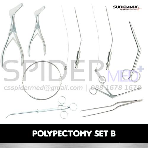 Jual POLYPECTOMY SET B SURGIMAX POLIPEKTOMI SET ALAT BEDAH POLIP USUS ...