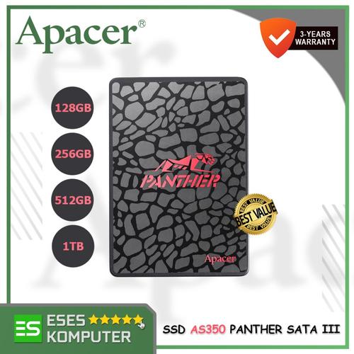 Jual SSD Apacer AS350 PANTHER 128GB 256GB 512GB 1TB 2.5" SATA III 6GB/s ...